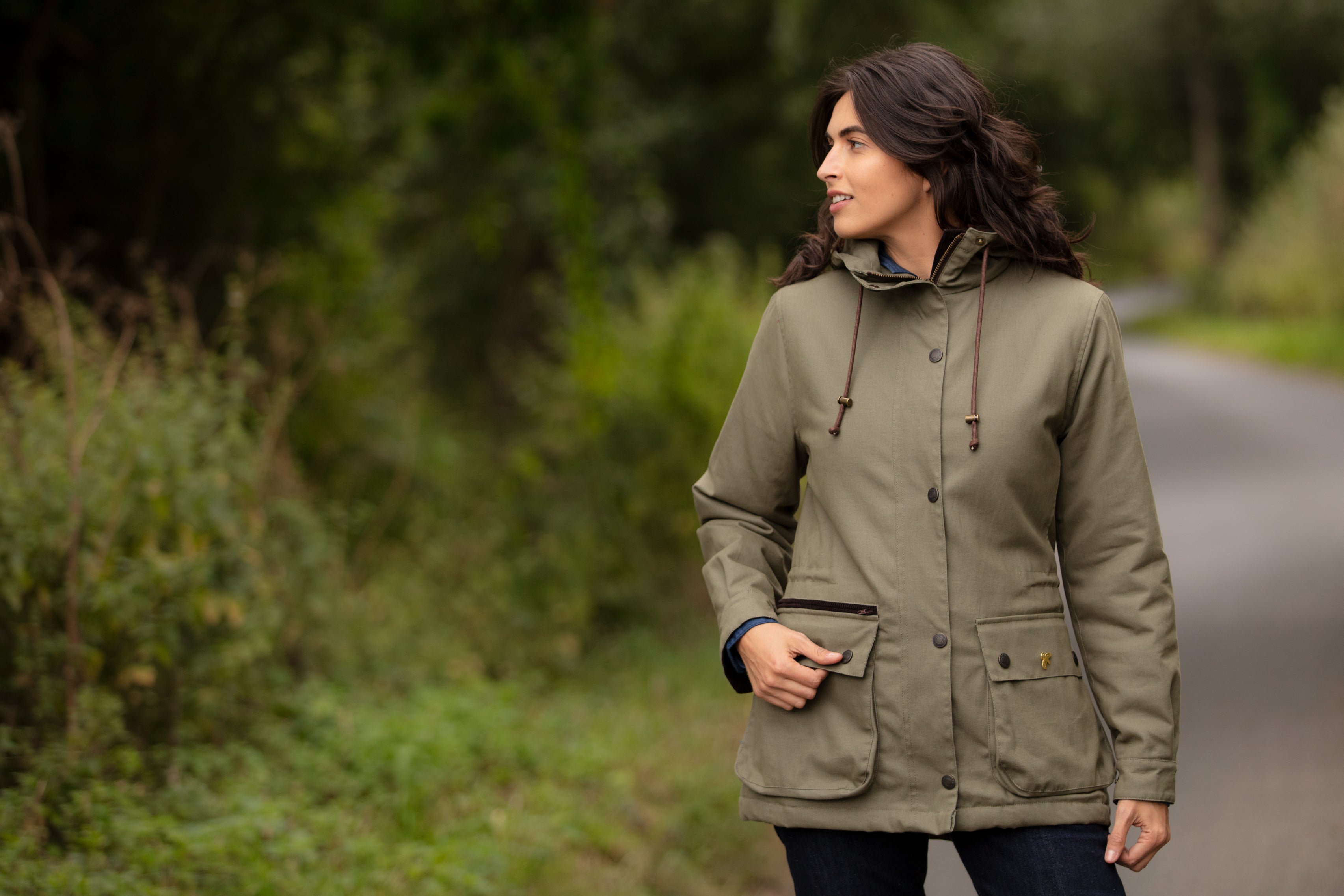 In Detail | The Ladies Newmarket Jacket – John Partridge & Co