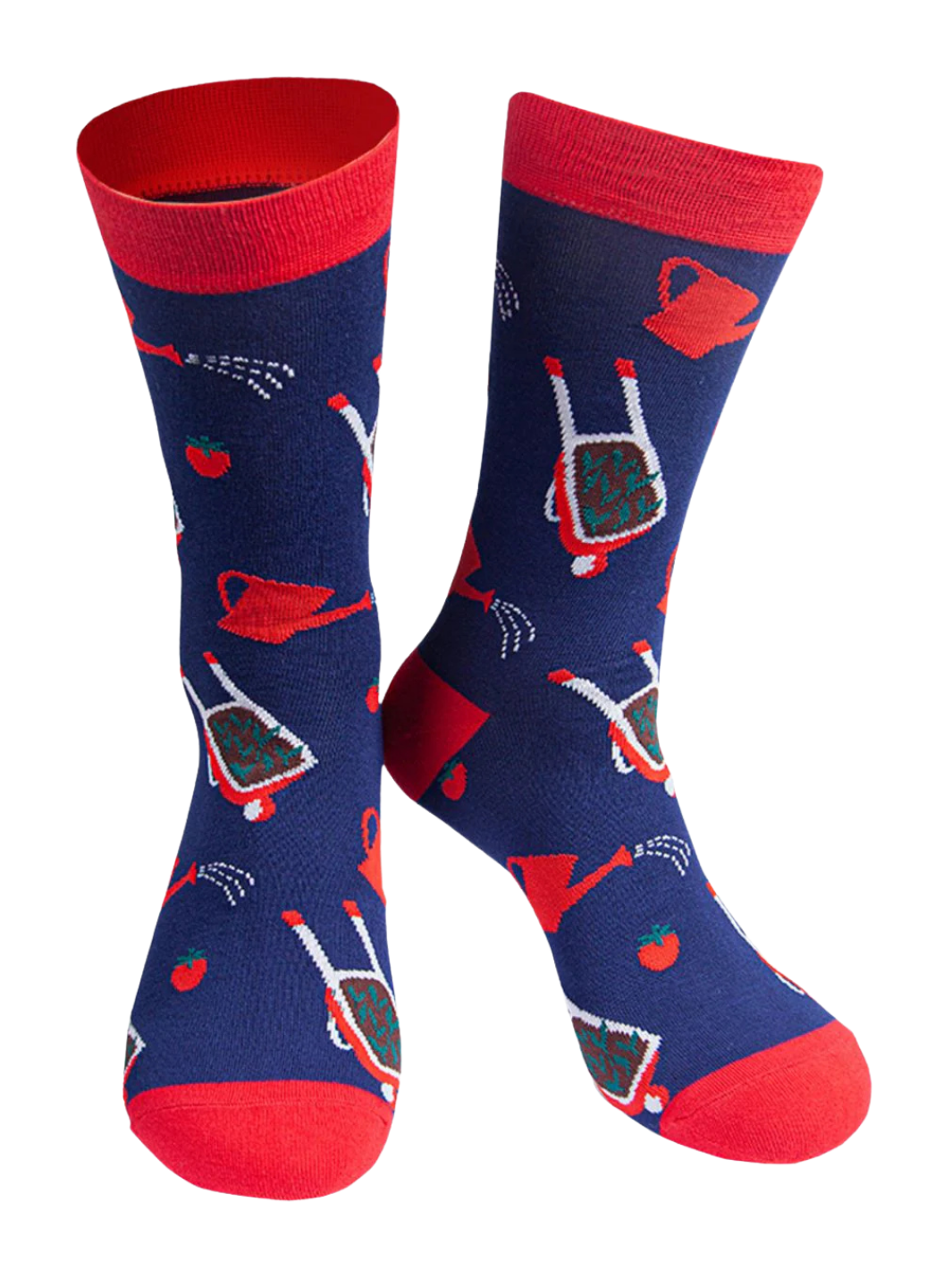 Men’s Gardening Bamboo Socks Grey Navy – John Partridge & Co