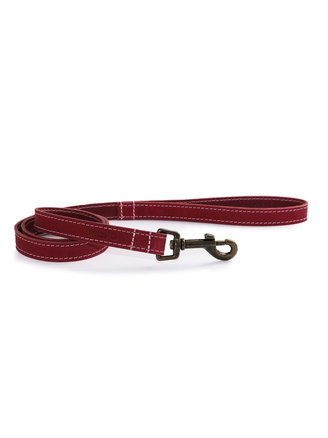 Raspberry Timberwolf Leather Lead | Partridge Partners | By Ancol ...