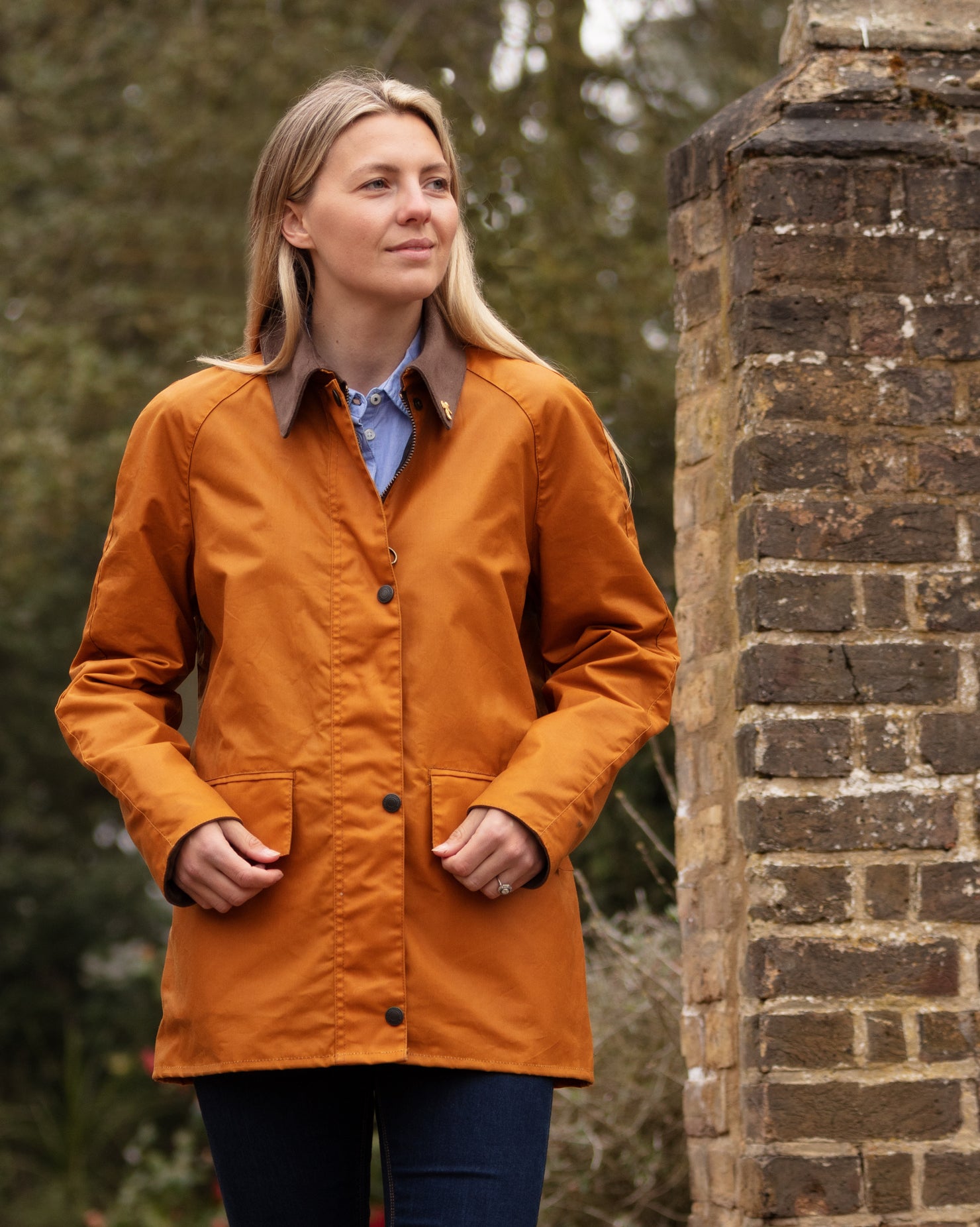 Landowner Bold Sand Ladies Wax Walking Jacket | John Partridge & Co